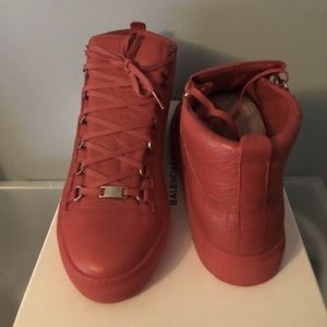 Balenciaga Shoes | Red 42 | Poshmark